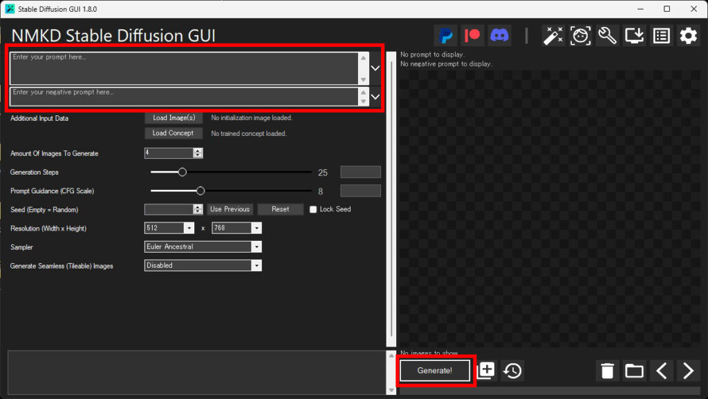 「NMKD Stable Diffusion GUI」の使い方！画像生成AIを簡単にインストールして使おう | くろくまそふと