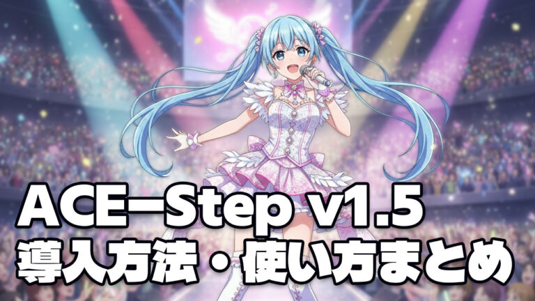 【音楽生成AI】ACE-Step 1.5の導入方法・使い方！高品質な楽曲（日本語歌詞OK）をローカル生成しよう | くろくまそふと